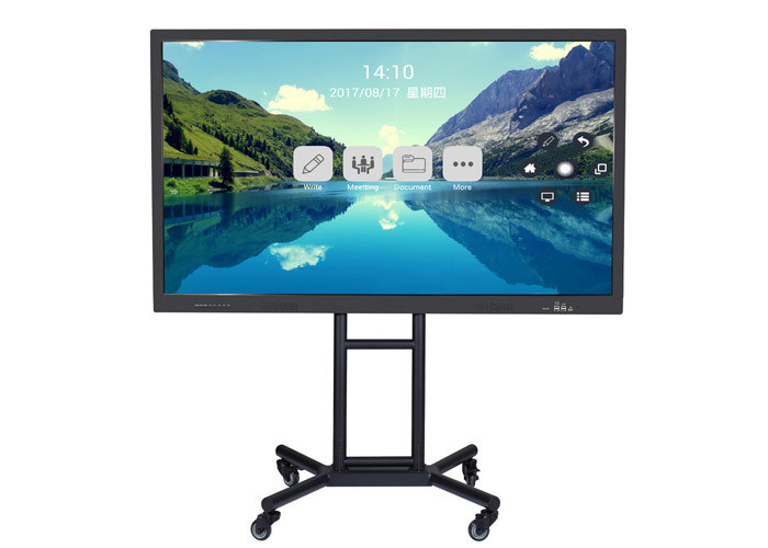 1920 X 1080 Large Format Touch Screen , Infrared Frame Interactive Tv ...
