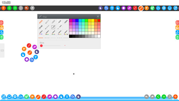 Multi Languages Touch Screen Display Software , Educational Electronic ...