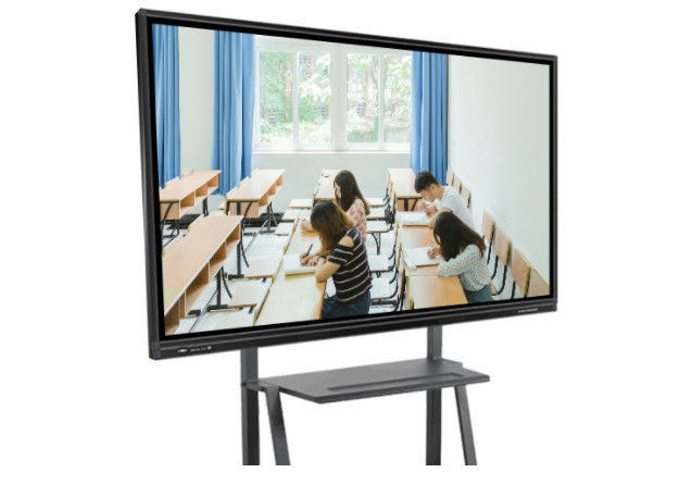 75 Inch 4k Interactive DisplayTouch Screen For Business Wide Viewing Angle